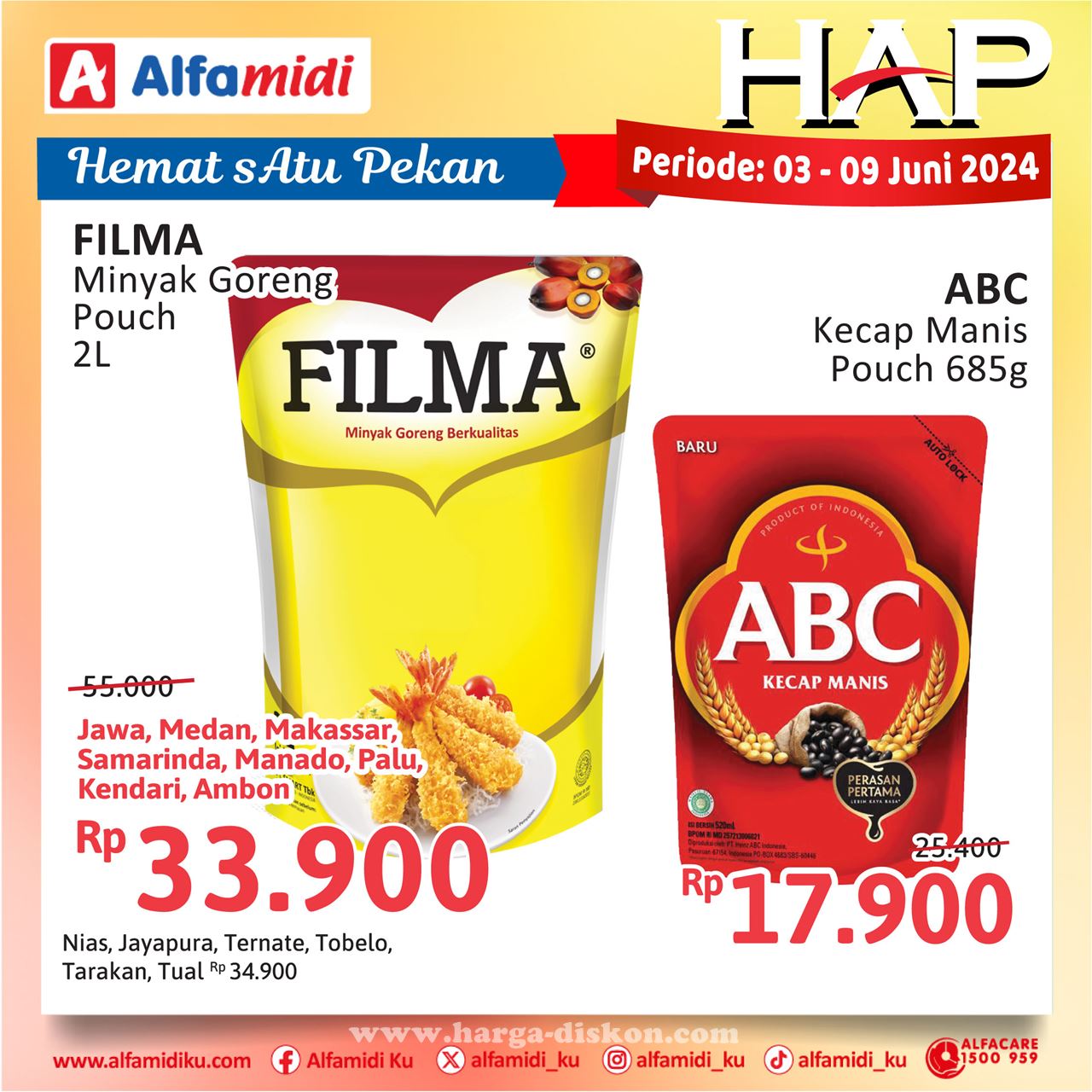 Promo ALFAMIDI Hemat Satu Pekan 3 - 9 Juni 2024 • SoPasti.Com