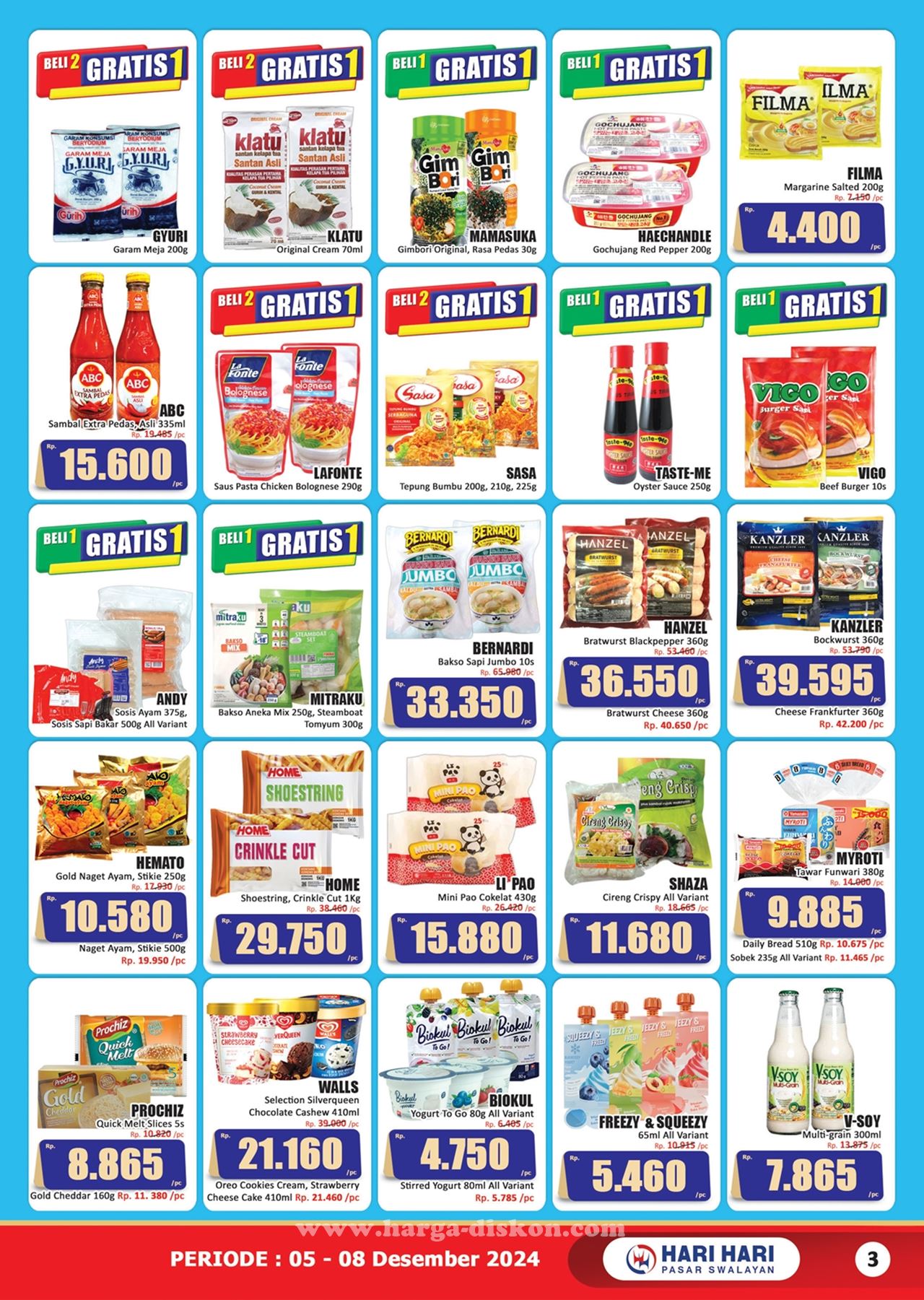 Promo HARI HARI Akhir Pekan Promo KJSM 5 - 8 Desember 2024 • SoPasti.Com