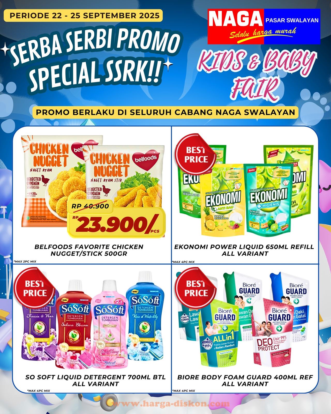 Katalog Promo NAGA Swalayan Awal Pekan 22 – 25 September 2025 – SoPasti.Com