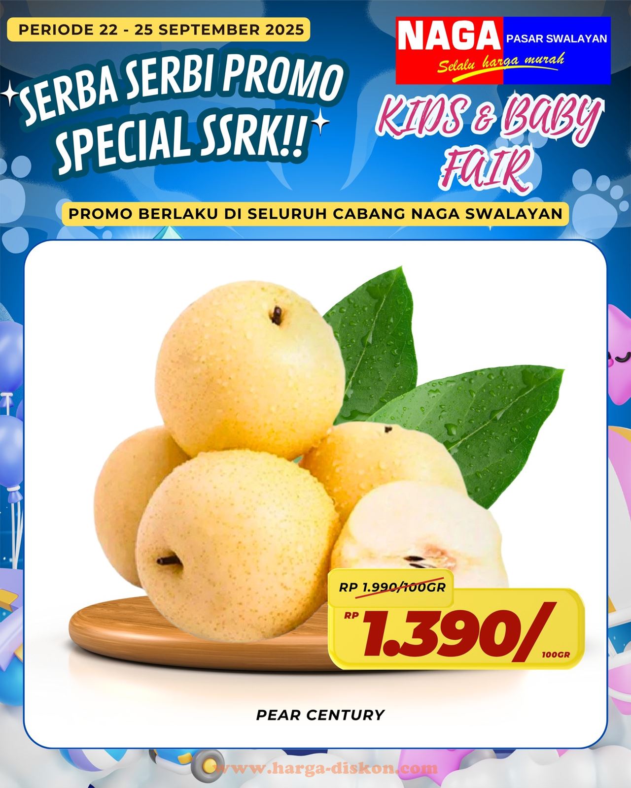 Katalog Promo NAGA Swalayan Awal Pekan 22 – 25 September 2025 – SoPasti.Com