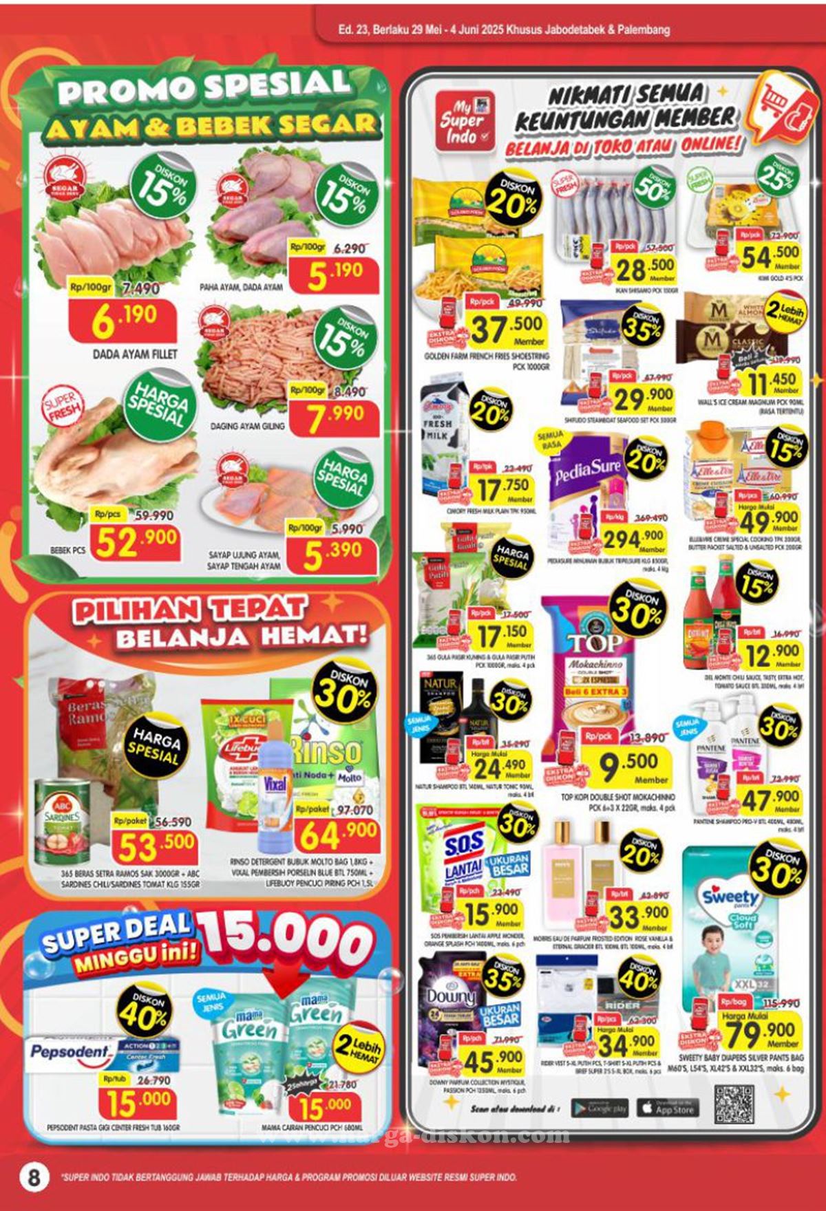 # PROMO SUPER INDO untuk kota-kota di bawah ini SILAKAN KLIK DI SINI