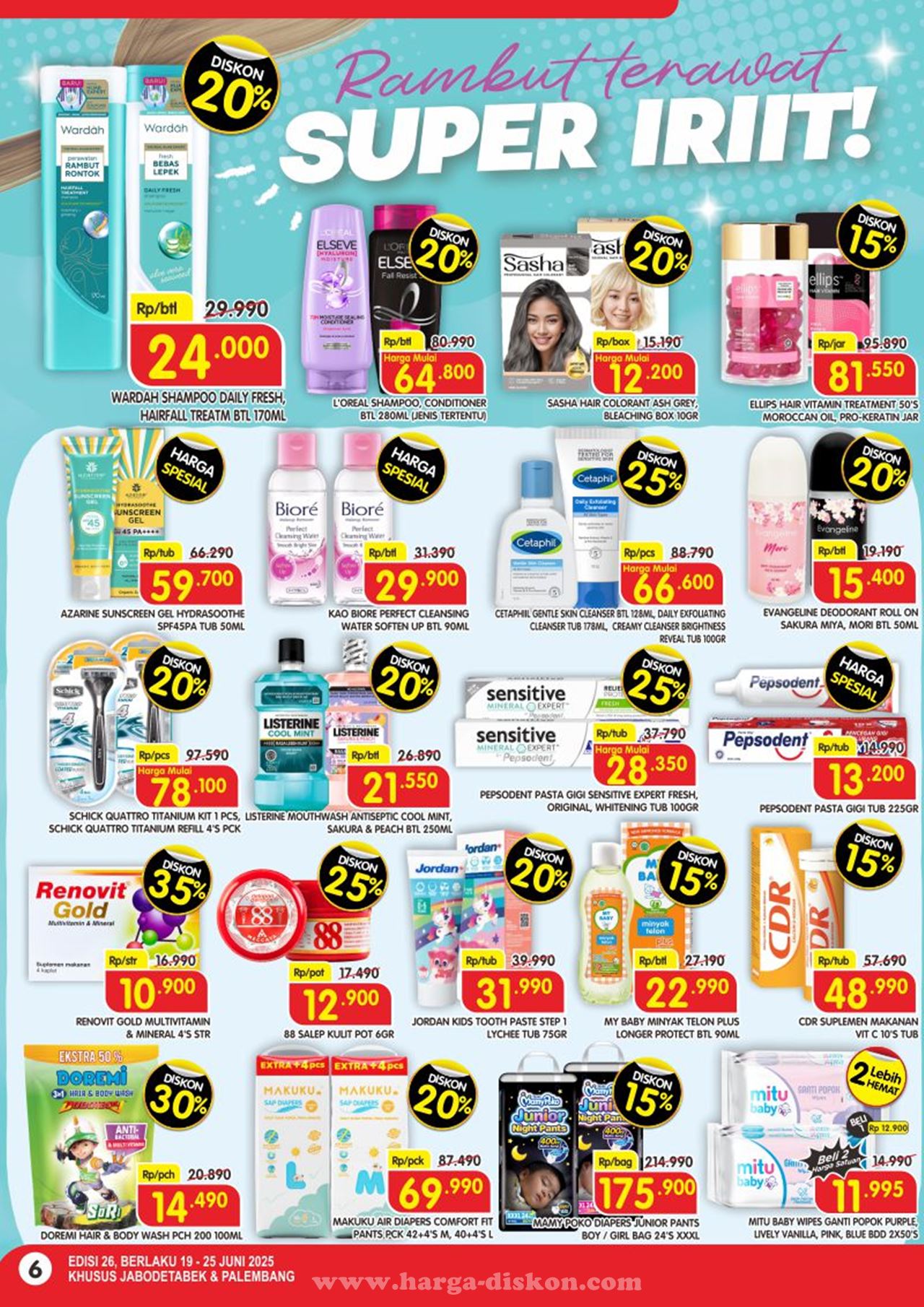 Katalog Promo SUPER INDO Terbaru 20 - 26 Juni 2024 - Harga Promo