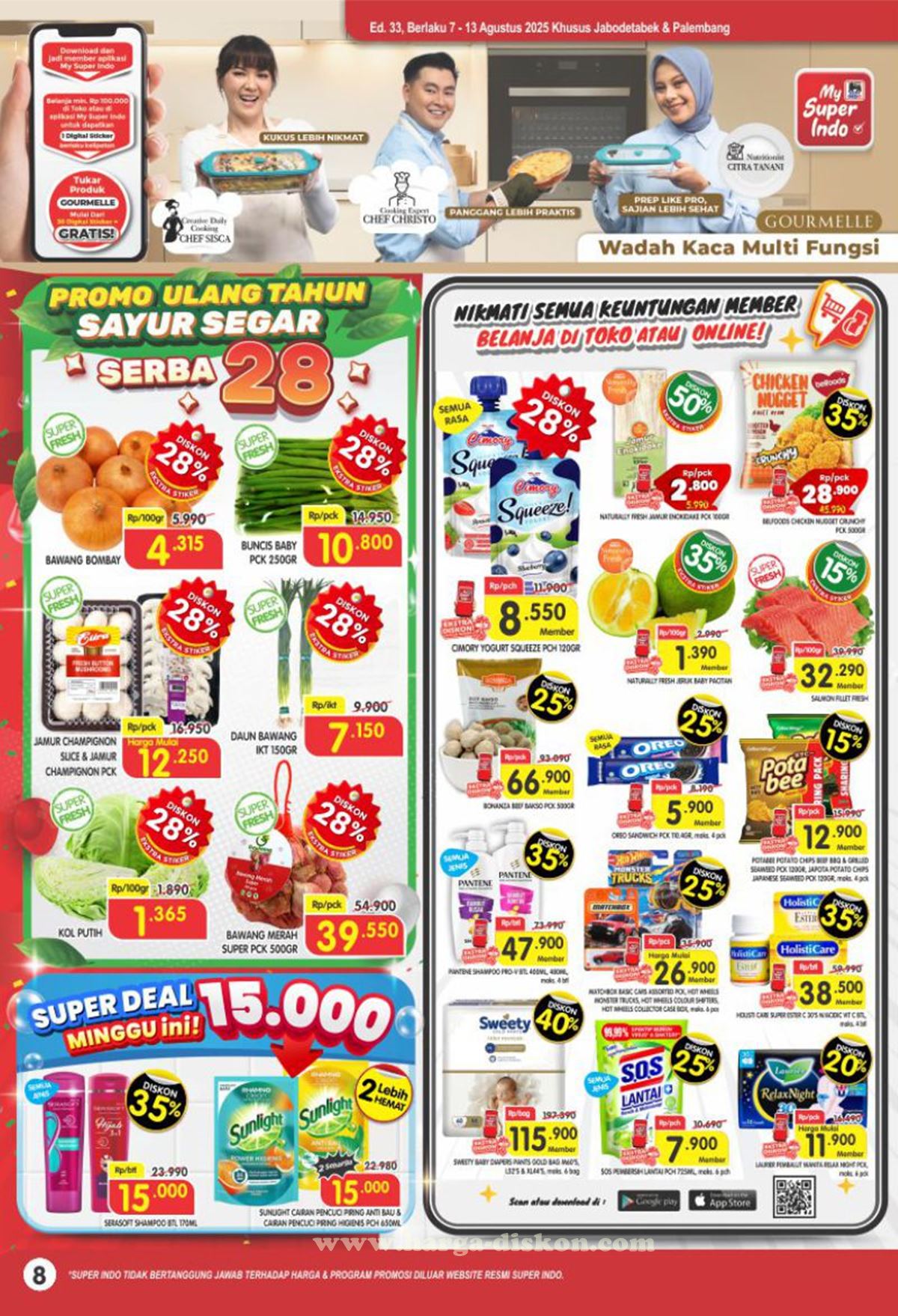 # PROMO SUPER INDO untuk kota-kota di bawah ini SILAKAN KLIK DI SINI