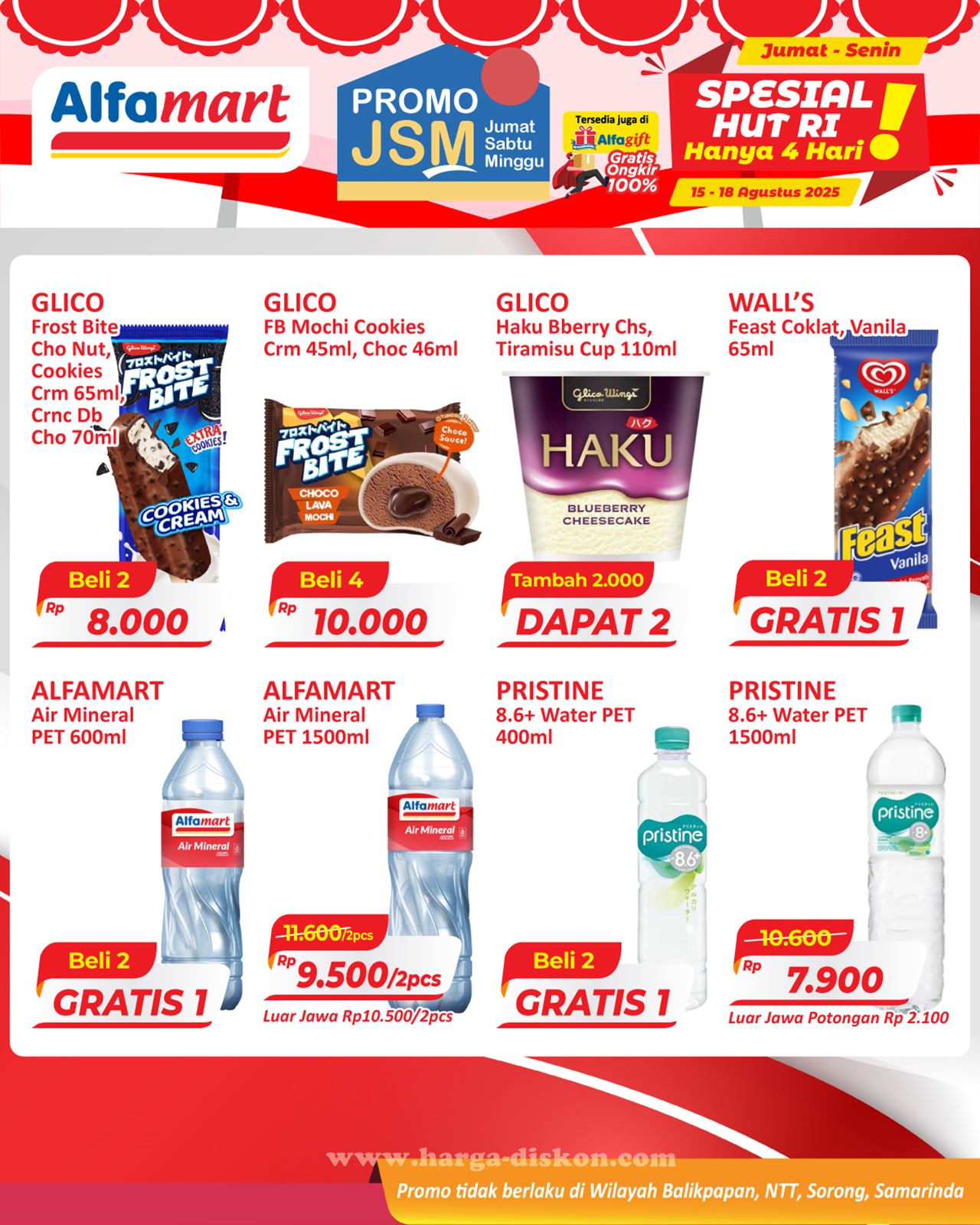 Promo ALFAMART Akhir Pekan Promo JSM 15 – 18 Agustus 2025 – SoPasti.Com