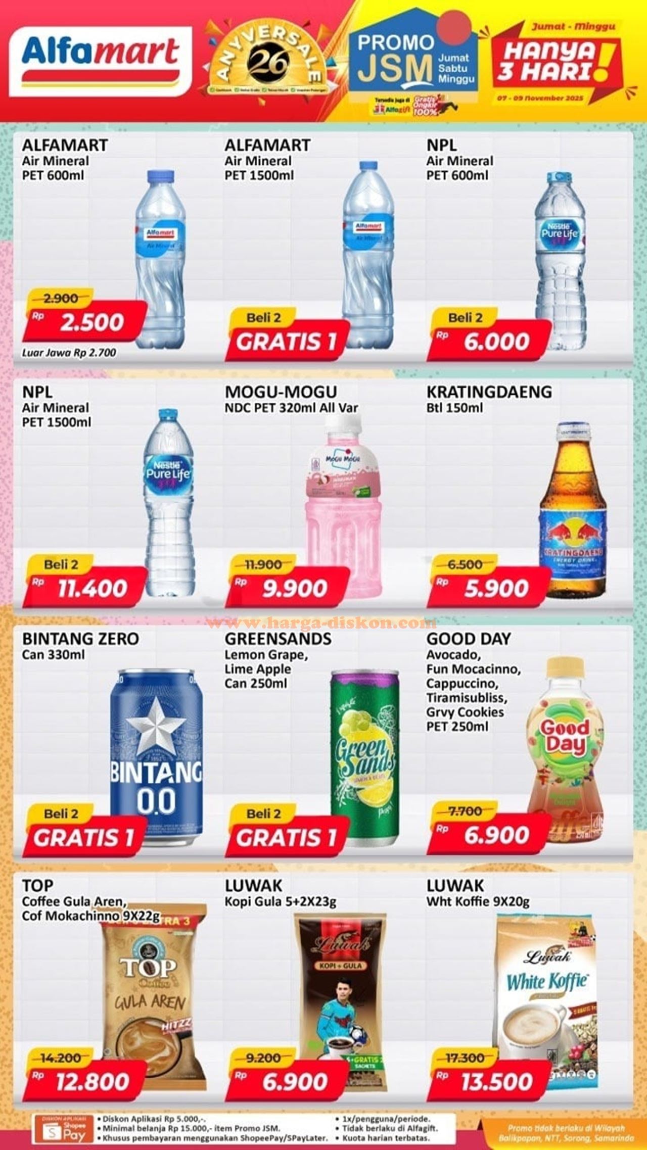 Promo ALFAMART Akhir Pekan Promo JSM 7 - 9 November 2025 • SoPasti.Com