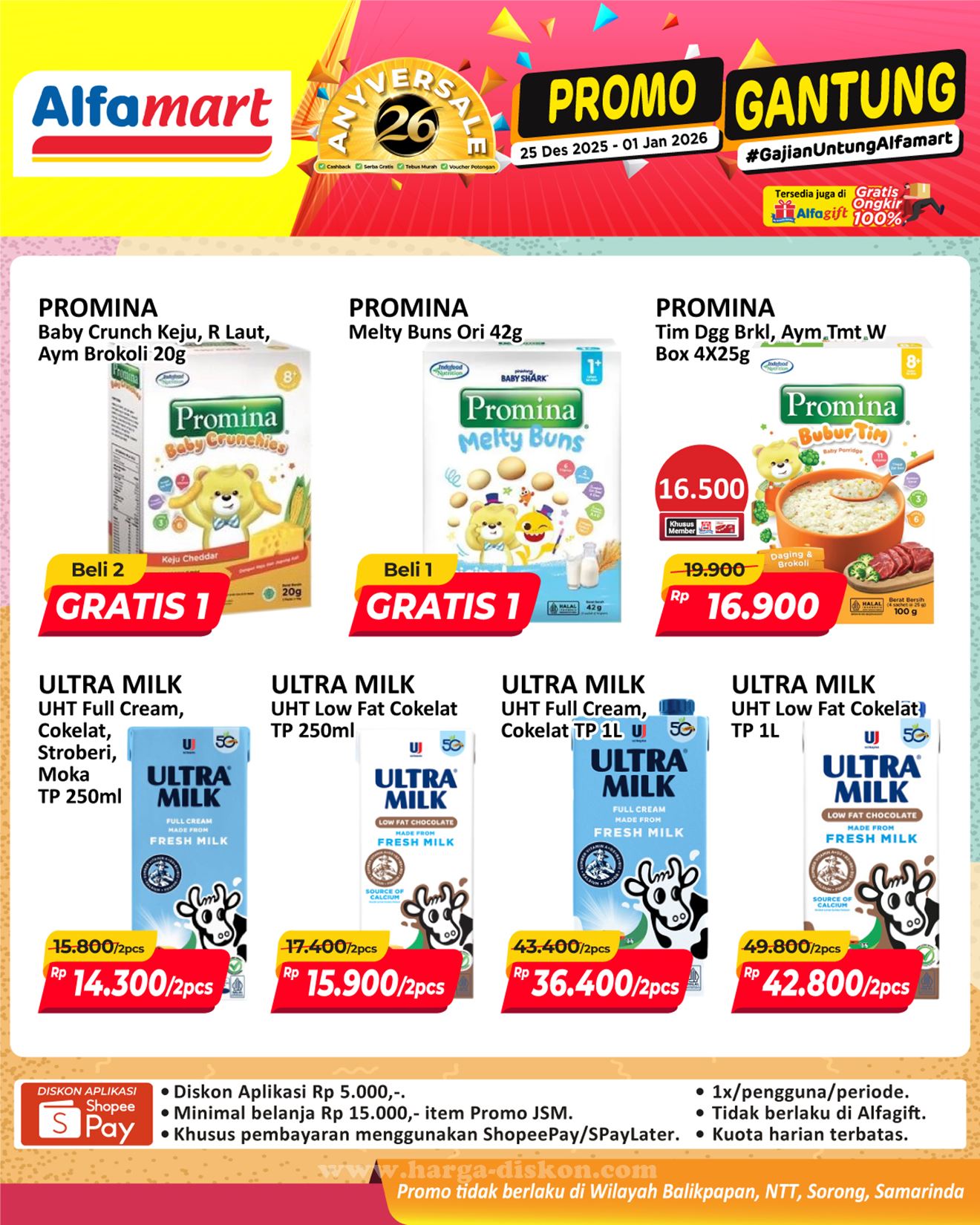 Promo ALFAMART Akhir Pekan Promo JSM 25 Desember 2025 - 1 Januari 2026 ...