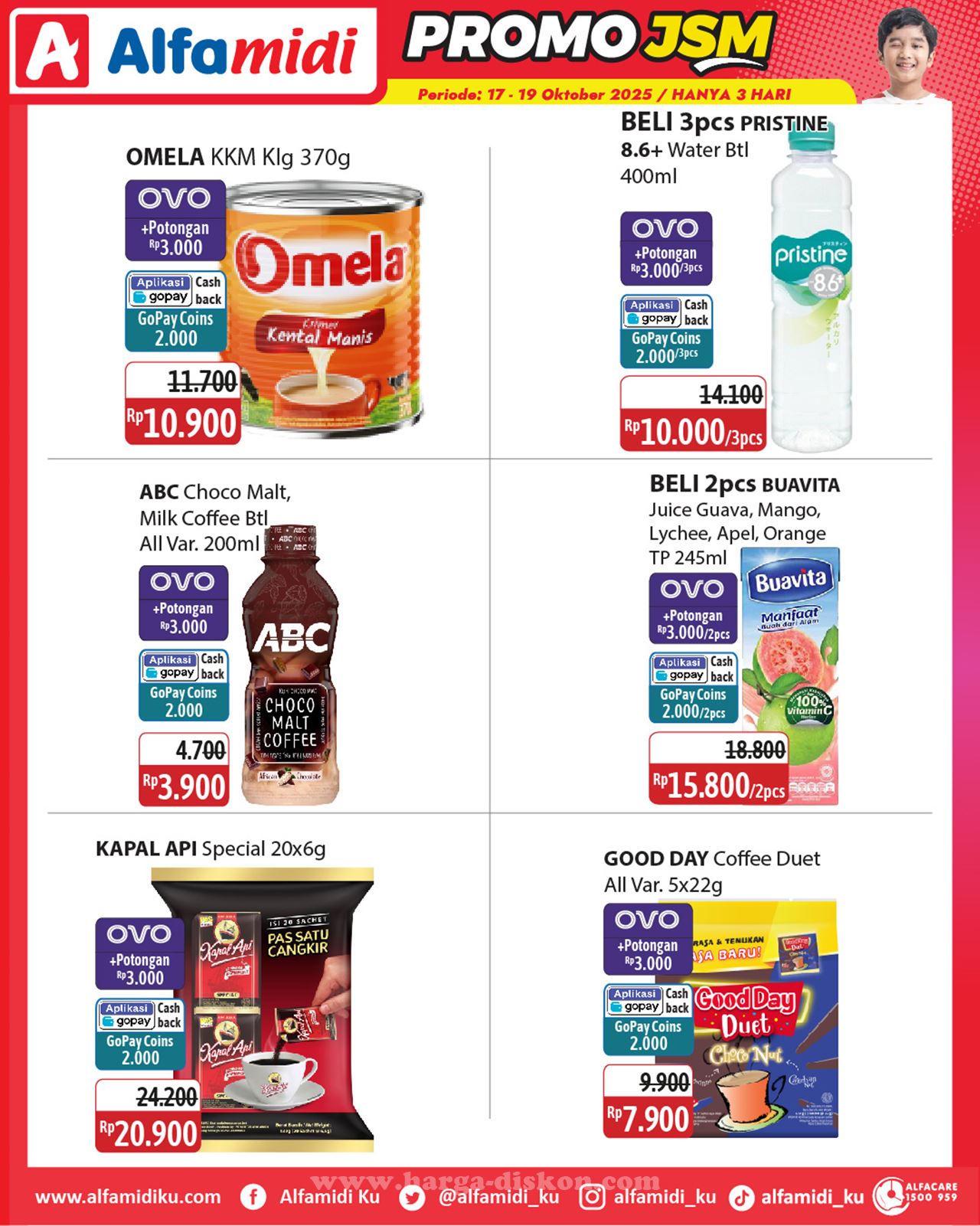 Promo ALFAMIDI Akhir Pekan Promo JSM 17 - 19 Oktober 2025 • SoPasti.Com
