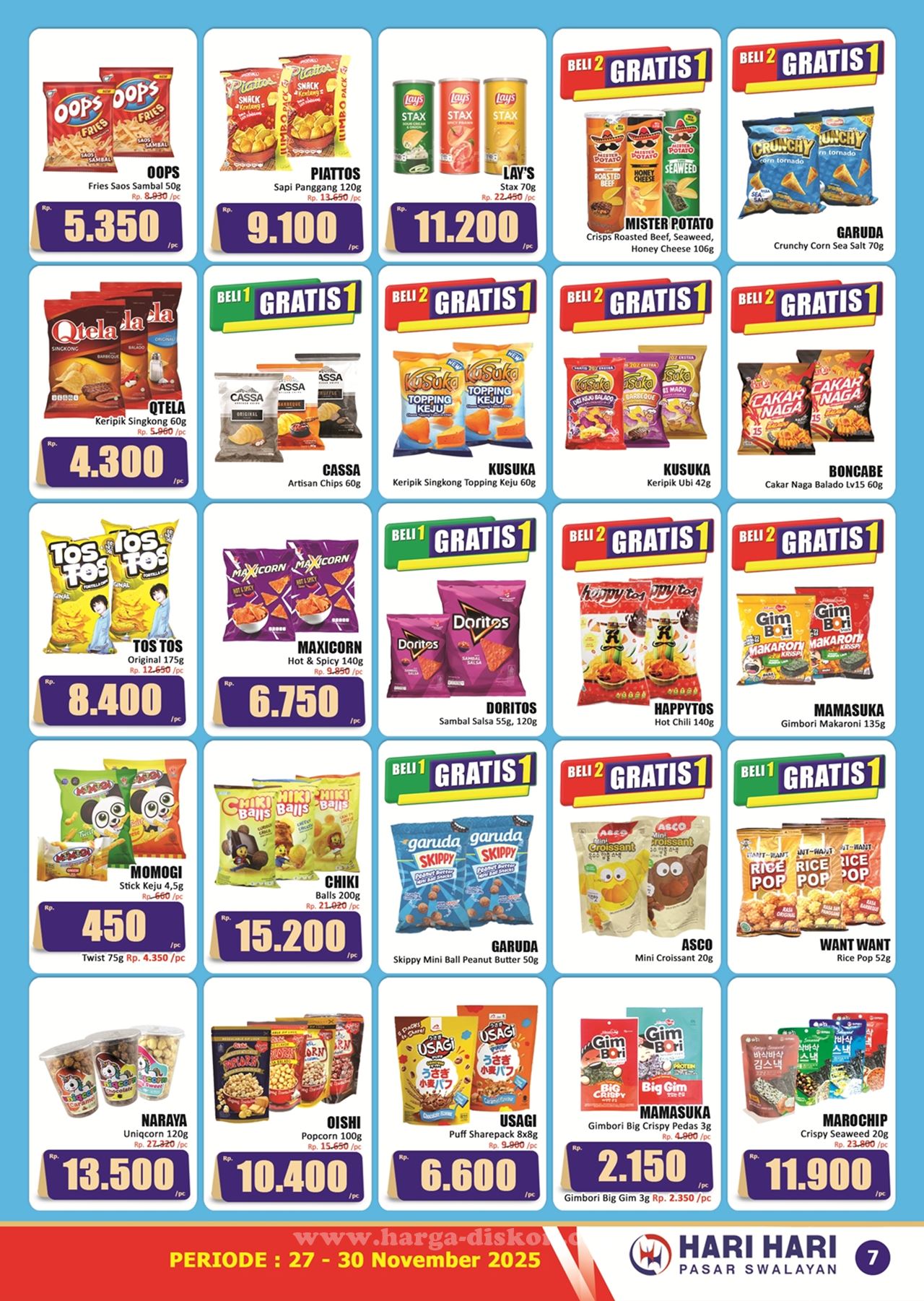 Promo HARI HARI Akhir Pekan Promo KJSM 27 - 30 November 2025 • SoPasti.Com