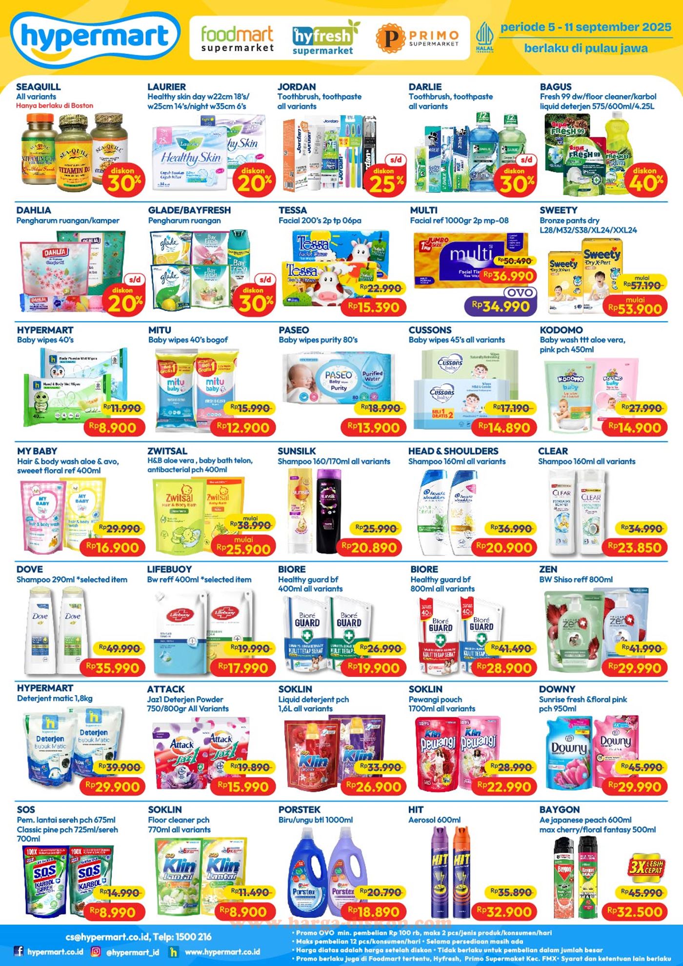 Promo HYPERMART Promo Akhir Pekan 5 - 11 September 2025 • SoPasti.Com