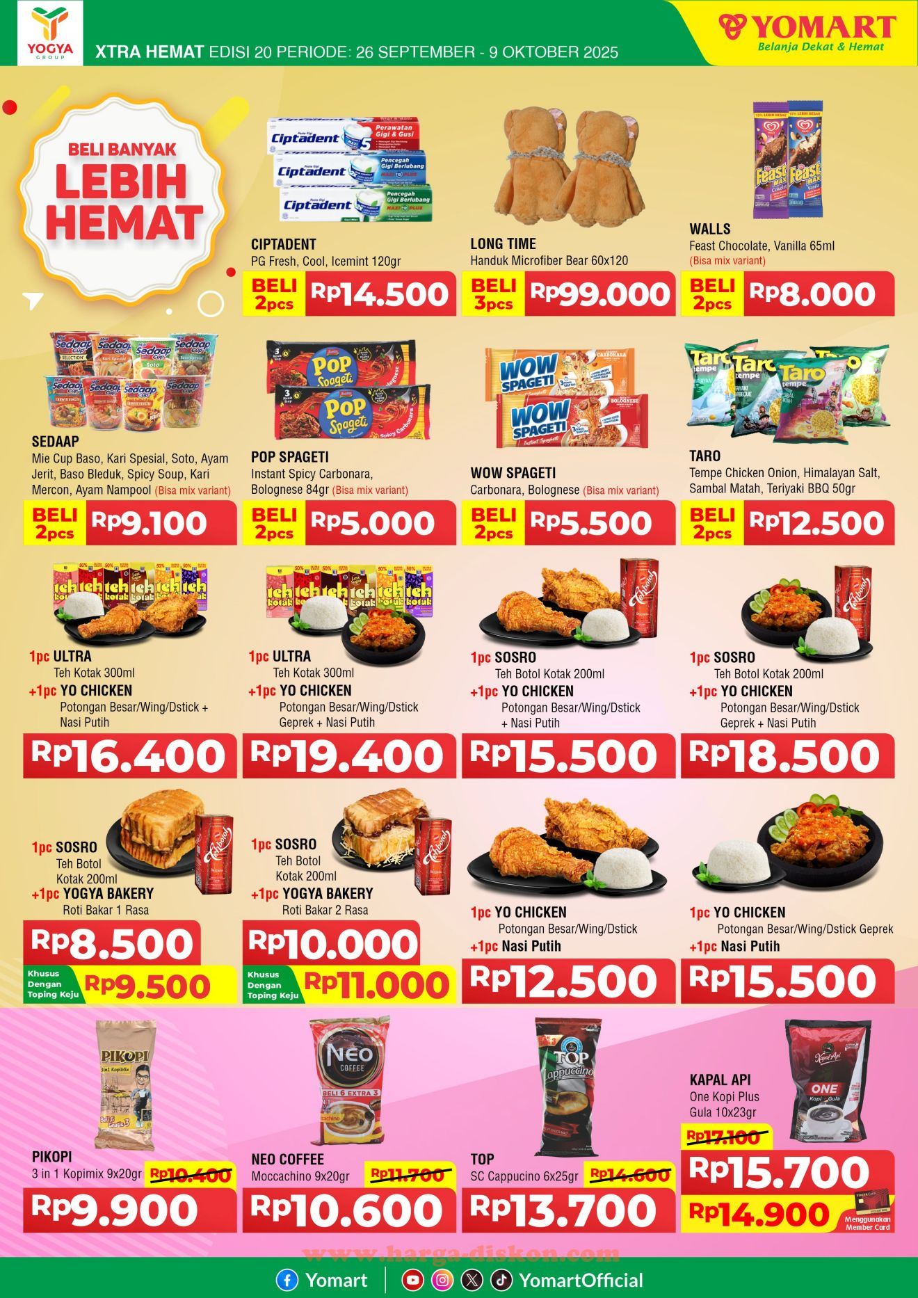 Katalog Promo Yomart Terbaru 26 September – 9 Oktober 2025 – SoPasti.Com